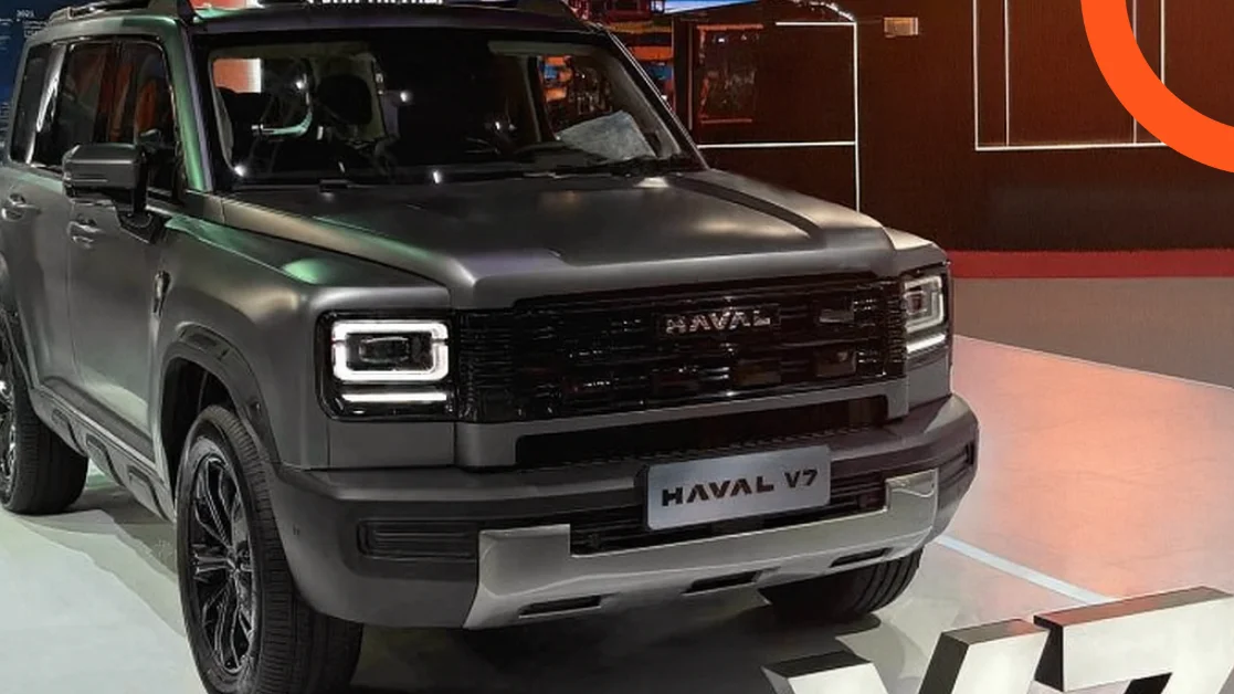 First Official Appearance of the Haval V7 2026 at the Riyadh Exhibition ...